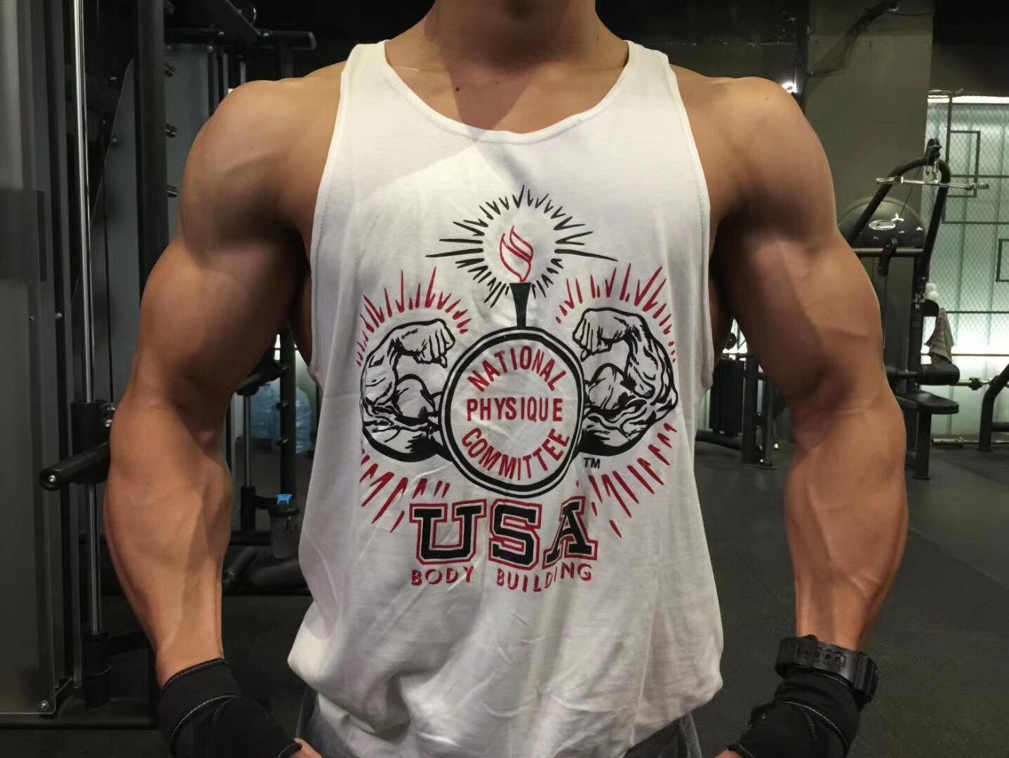 NPC Stringer Tank - White | Pro League Australia PTY LTD